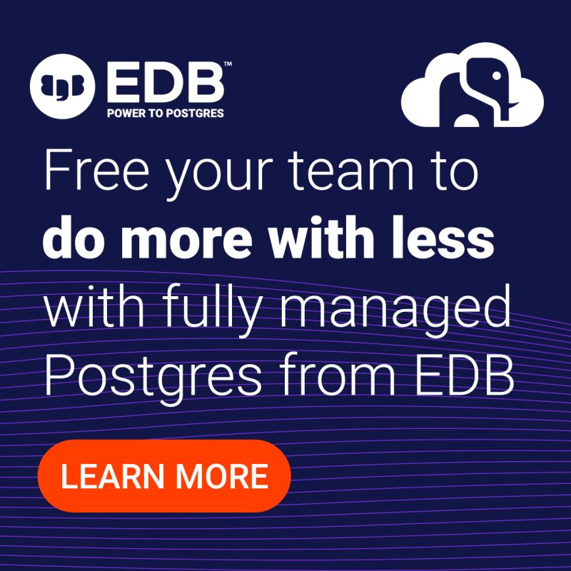 EDB on LinkedIn: EDB BigAnimal EDB on LinkedIn: EDB BigAnimal