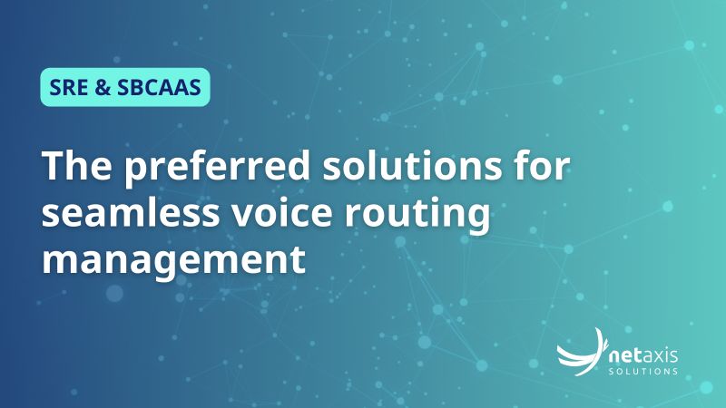 Chris Cooper on LinkedIn: Netaxis SRE and SBCaaS: The preferred ... Chris Cooper on LinkedIn: Netaxis SRE and SBCaaS: The preferred ...