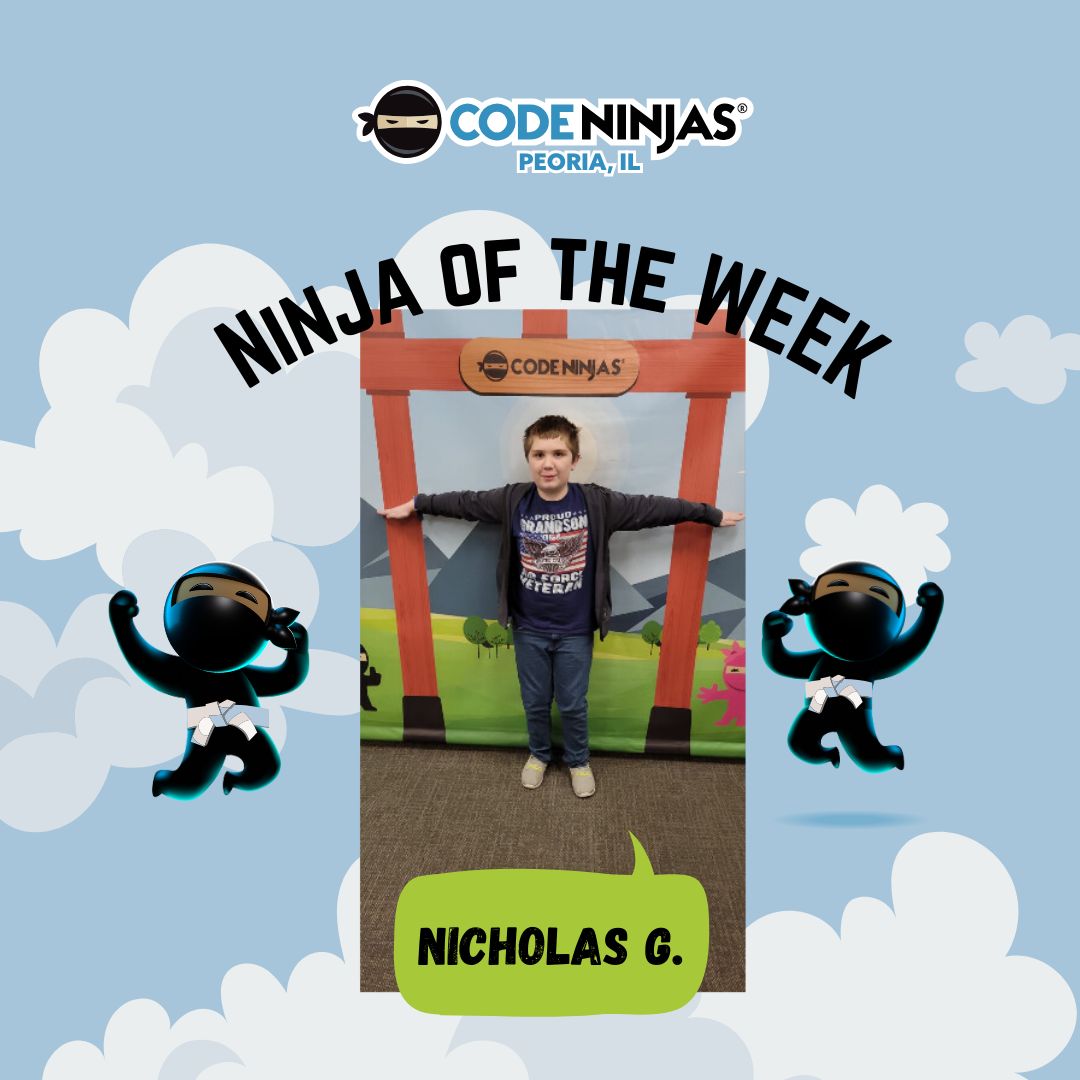 Code Ninjas Peoria on LinkedIn: #codeninjas #coding #peoria # ... Code Ninjas Peoria on LinkedIn: #codeninjas #coding #peoria # ...
