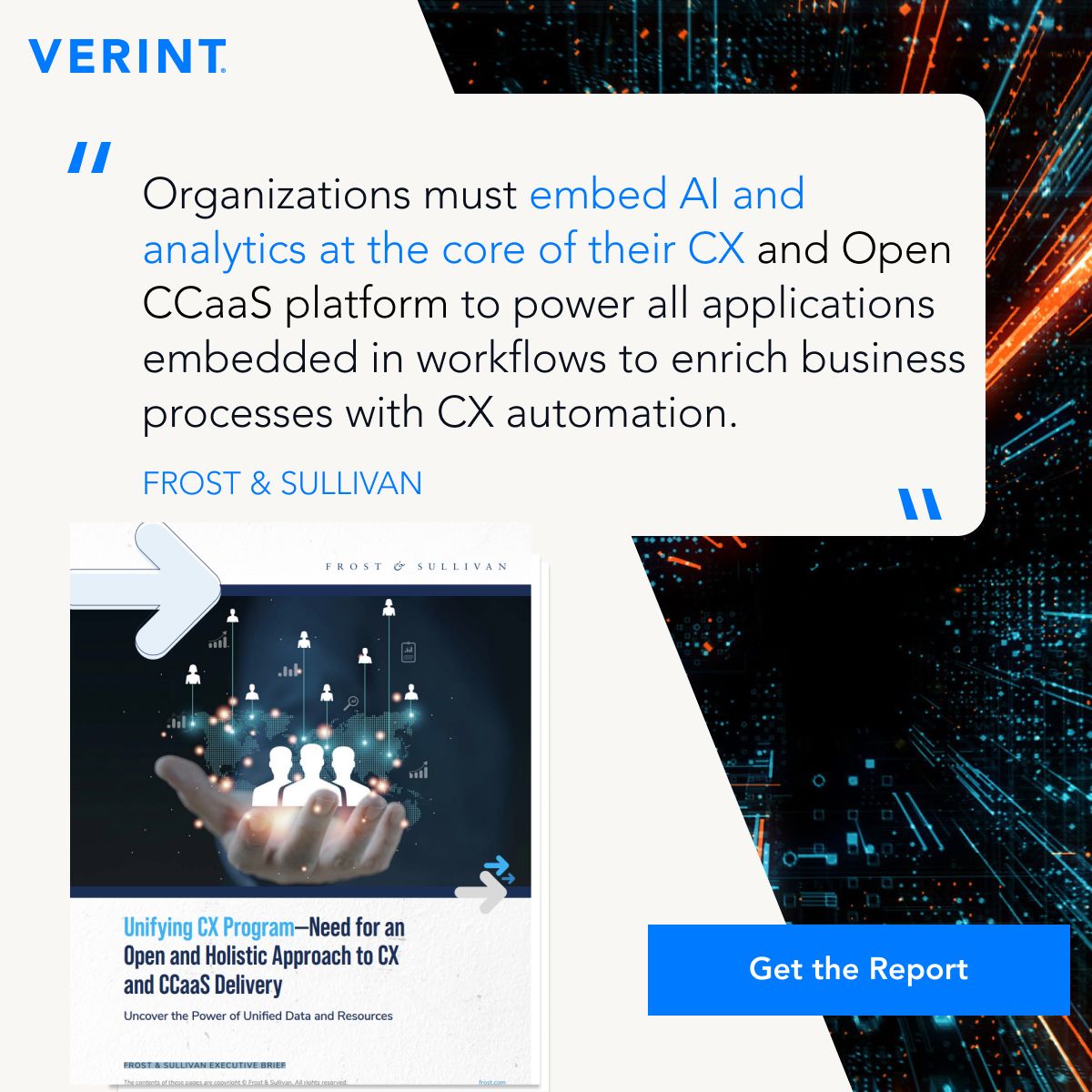 Verint on LinkedIn: Verint: Customer Engagement Leaders Verint on LinkedIn: Verint: Customer Engagement Leaders