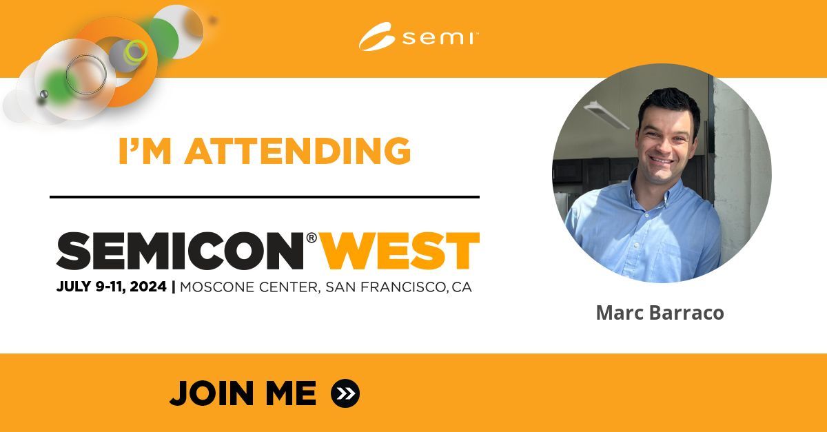 Marc Barraco on LinkedIn: SEMICON West 2024 Marc Barraco on LinkedIn: SEMICON West 2024