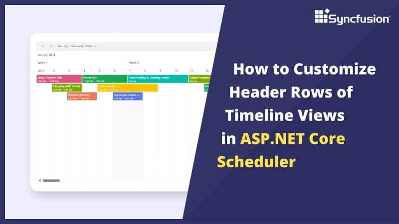 Syncfusion on LinkedIn: How to Customize Header Rows of Timeline Views ... Syncfusion on LinkedIn: How to Customize Header Rows of Timeline Views ...