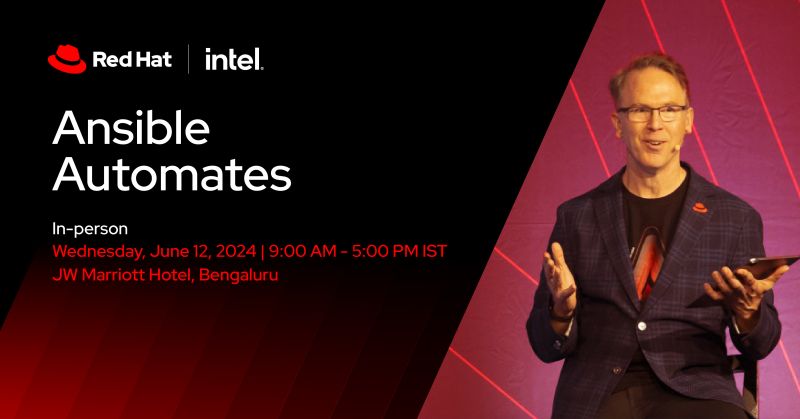 Red Hat on LinkedIn: #redhat #ansibleautomates Red Hat on LinkedIn: #redhat #ansibleautomates