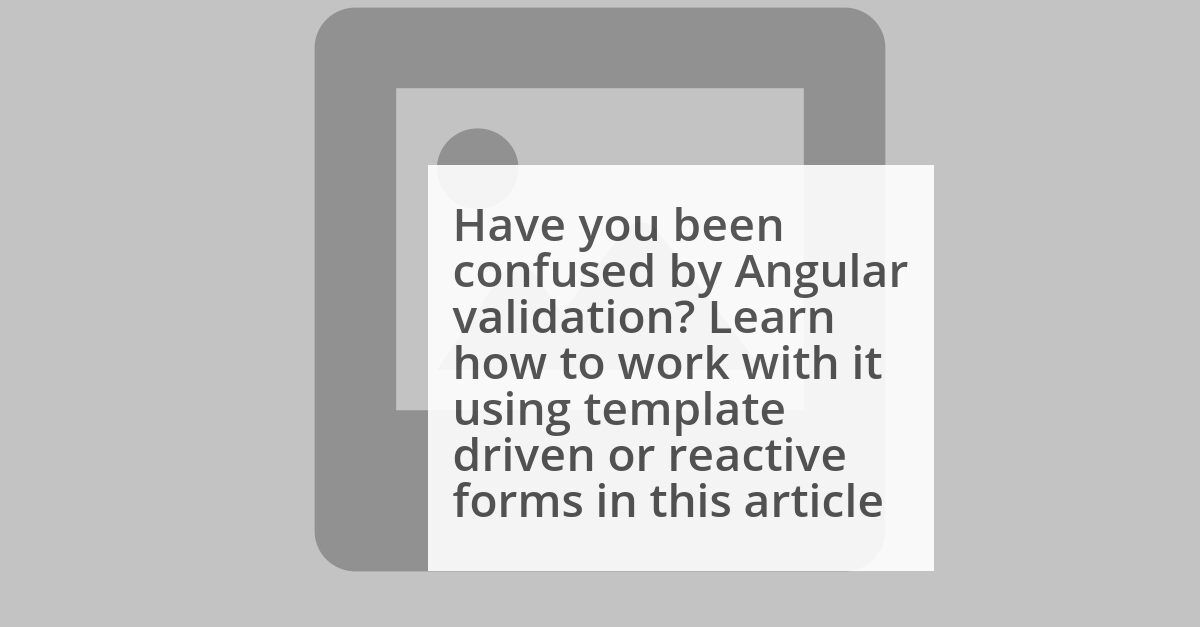 Angular Jobs on LinkedIn: Angular validation Angular Jobs on LinkedIn: Angular validation