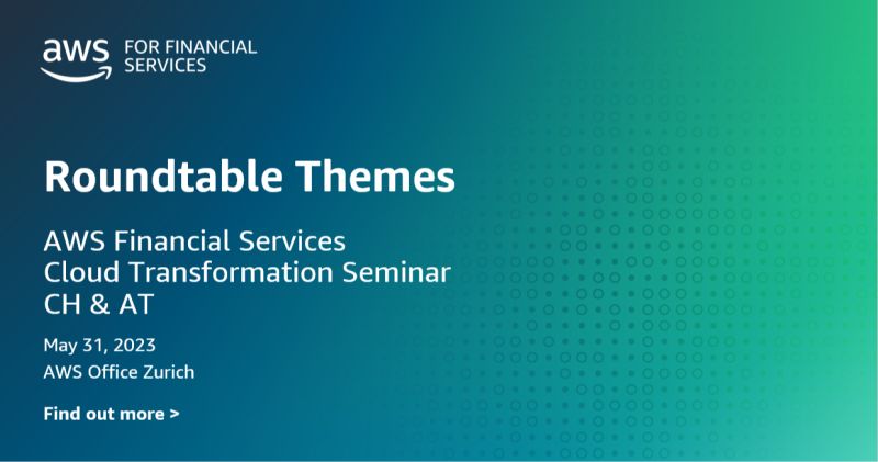Kari Degrum auf LinkedIn: AWS Financial Services Cloud Transformation ... Kari Degrum auf LinkedIn: AWS Financial Services Cloud Transformation ...