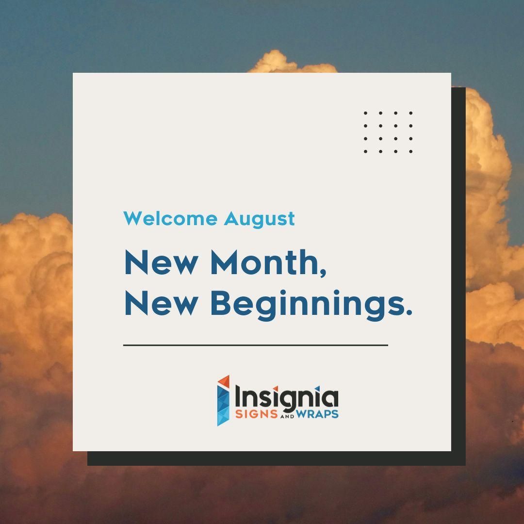 Insignia Signs and Wraps on LinkedIn: August is Here! 🚚 Get your ... Insignia Signs and Wraps on LinkedIn: August is Here! 🚚 Get your ...