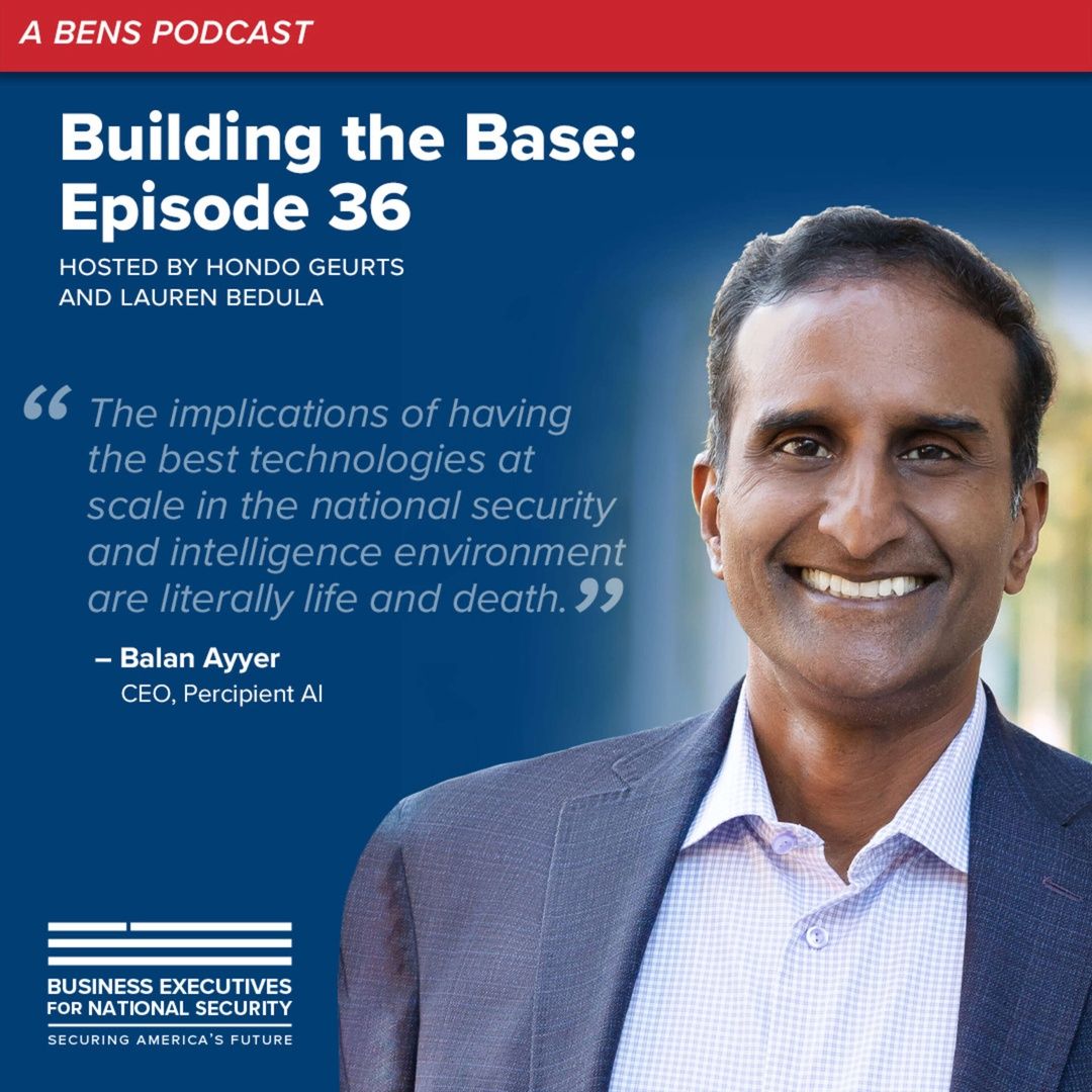 James Geurts on LinkedIn: #36 Balan Ayyar, Founder & CEO Percipient.AI ... James Geurts on LinkedIn: #36 Balan Ayyar, Founder & CEO Percipient.AI ...