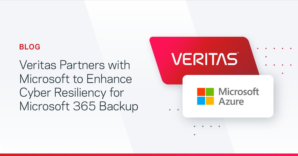 Terry Pollard on LinkedIn: Veritas and Microsoft Partner to Enhance ... Terry Pollard on LinkedIn: Veritas and Microsoft Partner to Enhance ...