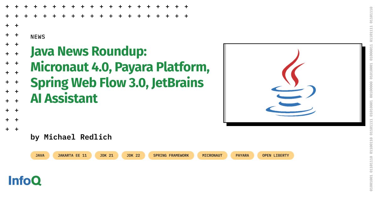 InfoQ on LinkedIn: #java #infoq InfoQ on LinkedIn: #java #infoq