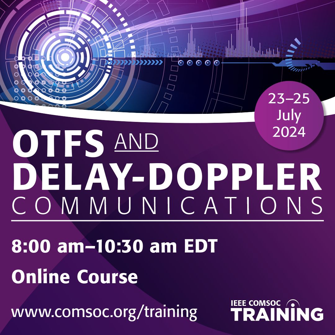 IEEE Communications Society on LinkedIn: Learn about delay-Doppler ... IEEE Communications Society on LinkedIn: Learn about delay-Doppler ...