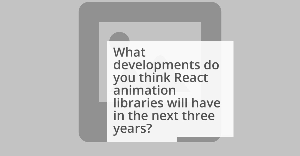 React Jobs on LinkedIn: React Animation Libraries in 2023 React Jobs on LinkedIn: React Animation Libraries in 2023