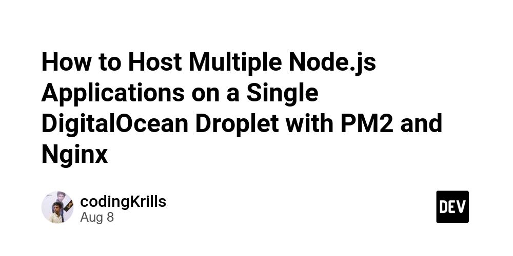 CodingCat.dev on LinkedIn: How to Host Multiple Node.js Applications on ... CodingCat.dev on LinkedIn: How to Host Multiple Node.js Applications on ...
