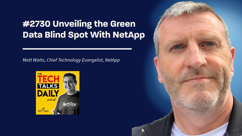 Brian Mooney on LinkedIn: Unveiling the Green Data Blind Spot With NetApp Brian Mooney on LinkedIn: Unveiling the Green Data Blind Spot With NetApp