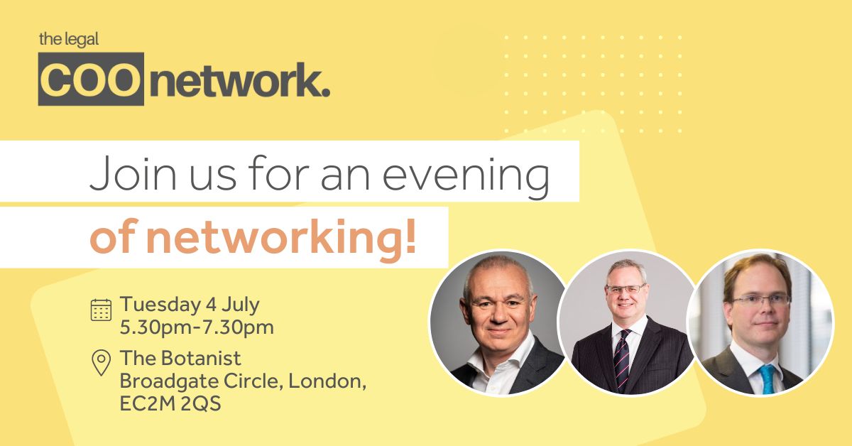 Matt Dobson on LinkedIn: The Legal COO Network Matt Dobson on LinkedIn: The Legal COO Network