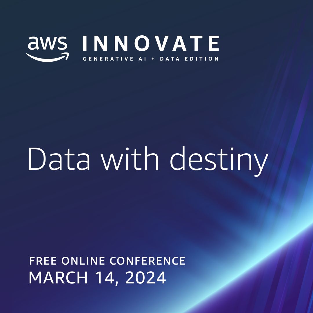 AWS Databases & Analytics on LinkedIn: #awsinnovate #dataanalytics #genai AWS Databases & Analytics on LinkedIn: #awsinnovate #dataanalytics #genai