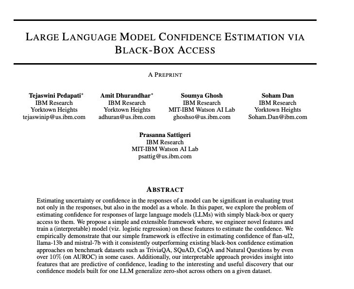 Ahsen Khaliq on LinkedIn: Large Language Model Confidence Estimation ... Ahsen Khaliq on LinkedIn: Large Language Model Confidence Estimation ...