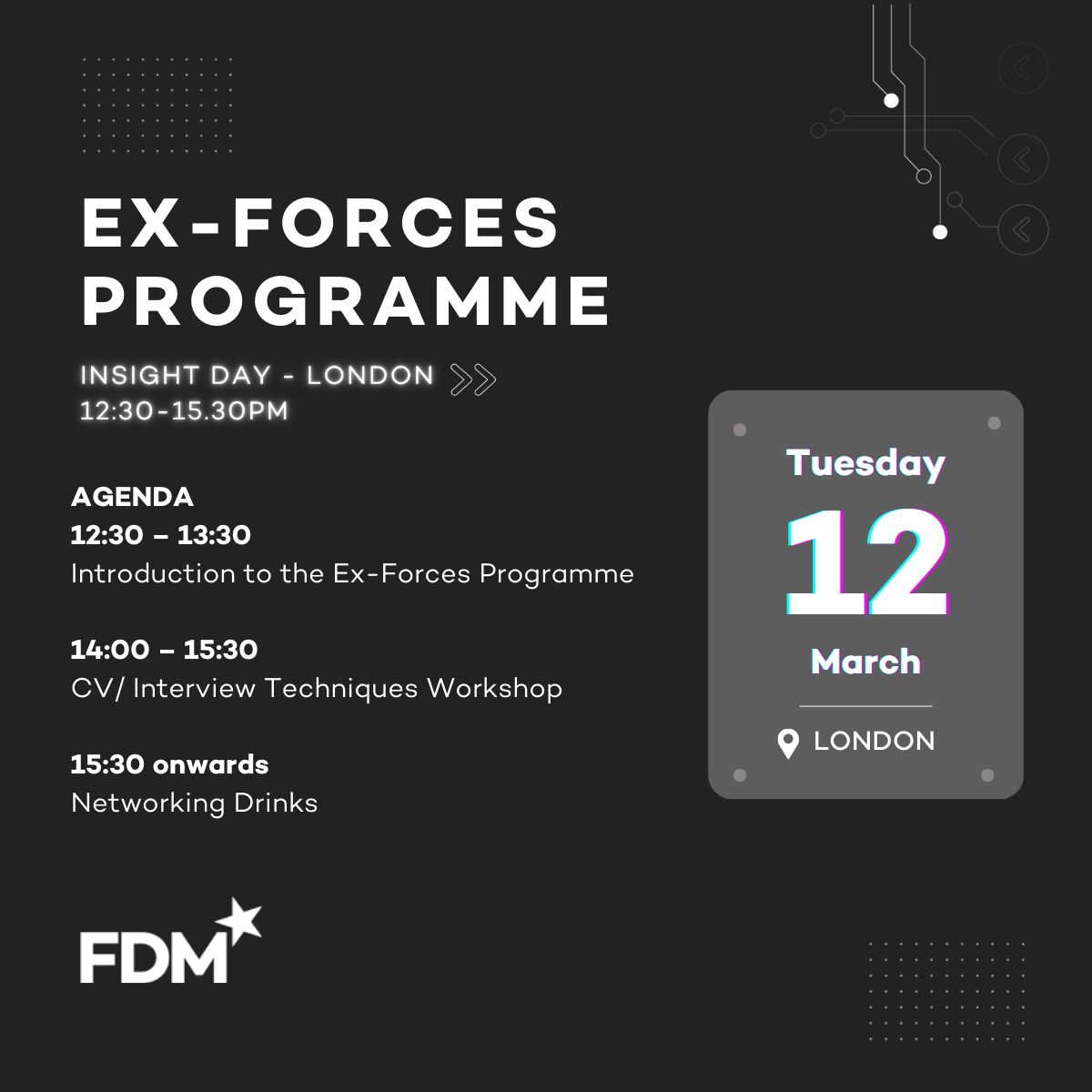 FDM Group on LinkedIn: #london #fdmcareers #civiliancareer #exforces FDM Group on LinkedIn: #london #fdmcareers #civiliancareer #exforces