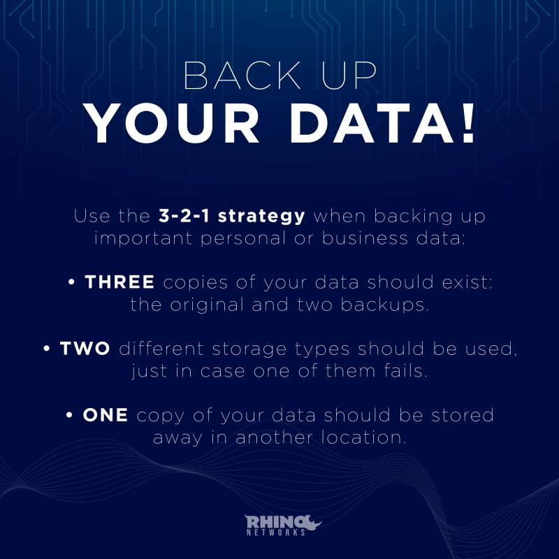 Rhino Networks on LinkedIn: Securely backing up your personal and ... Rhino Networks on LinkedIn: Securely backing up your personal and ...