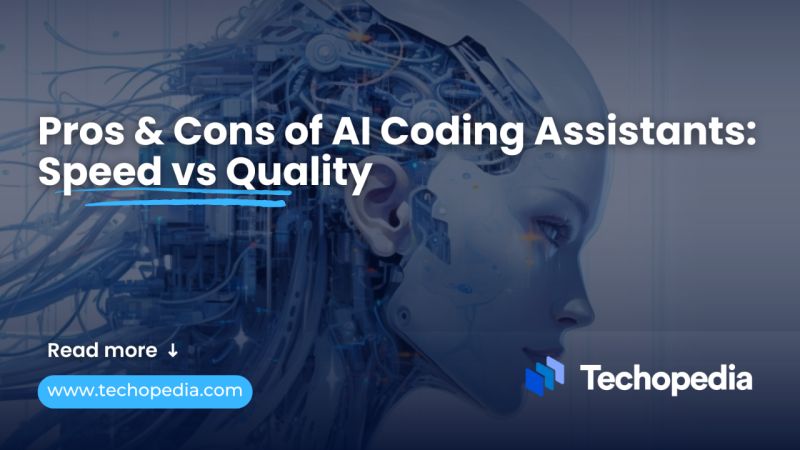 Techopedia on LinkedIn: Pros & Cons of AI Coding Assistants: Speed vs ... Techopedia on LinkedIn: Pros & Cons of AI Coding Assistants: Speed vs ...