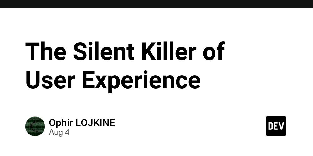 CodingCat.dev on LinkedIn: The Silent Killer of User Experience CodingCat.dev on LinkedIn: The Silent Killer of User Experience