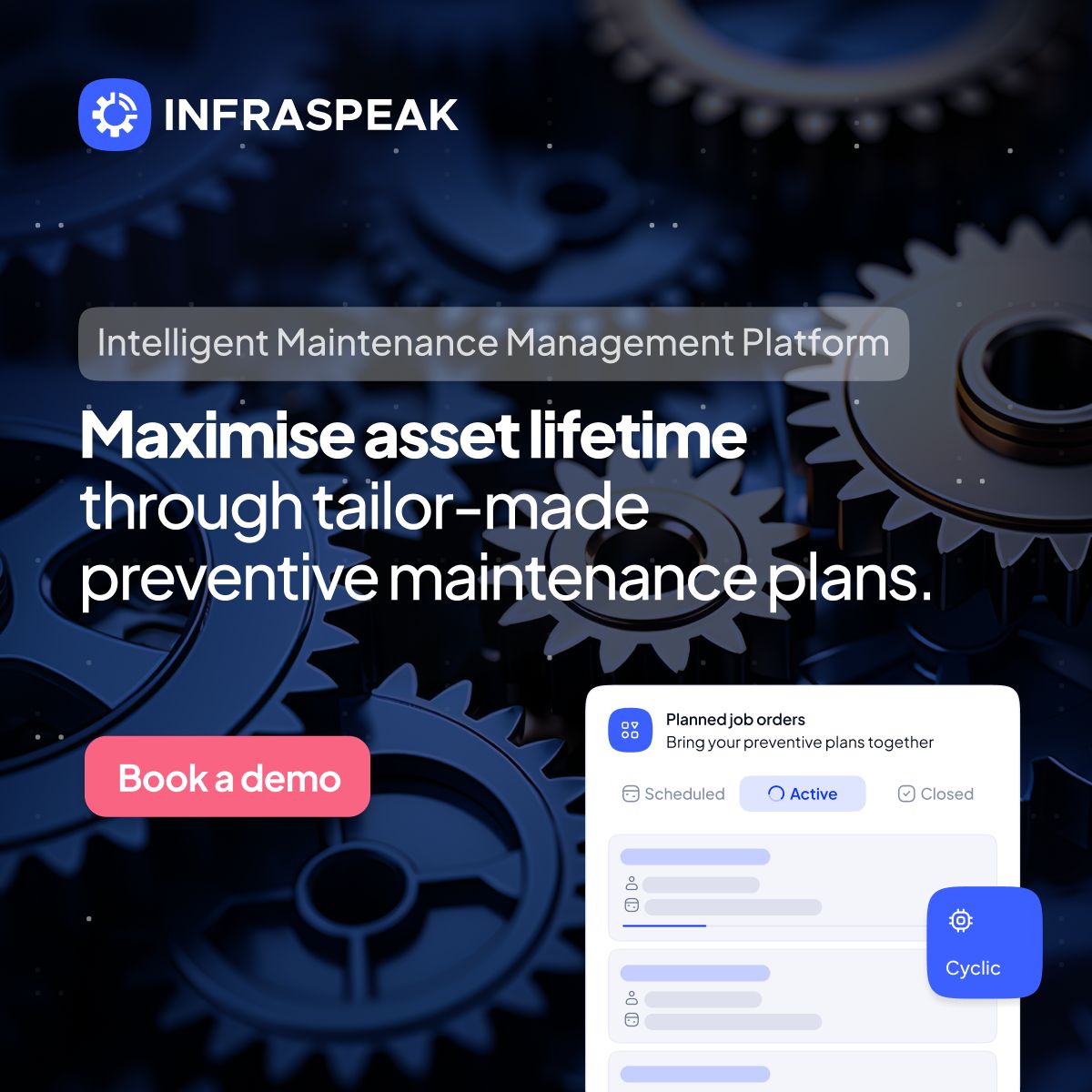Infraspeak on LinkedIn: Intelligent Maintenance Management Platform ... Infraspeak on LinkedIn: Intelligent Maintenance Management Platform ...