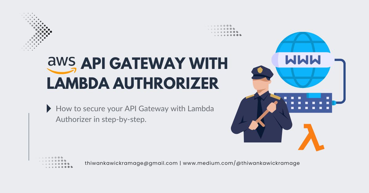 Darryl R. on LinkedIn: Secure your AWS API Gateway with Lambda Authrorizer Darryl R. on LinkedIn: Secure your AWS API Gateway with Lambda Authrorizer