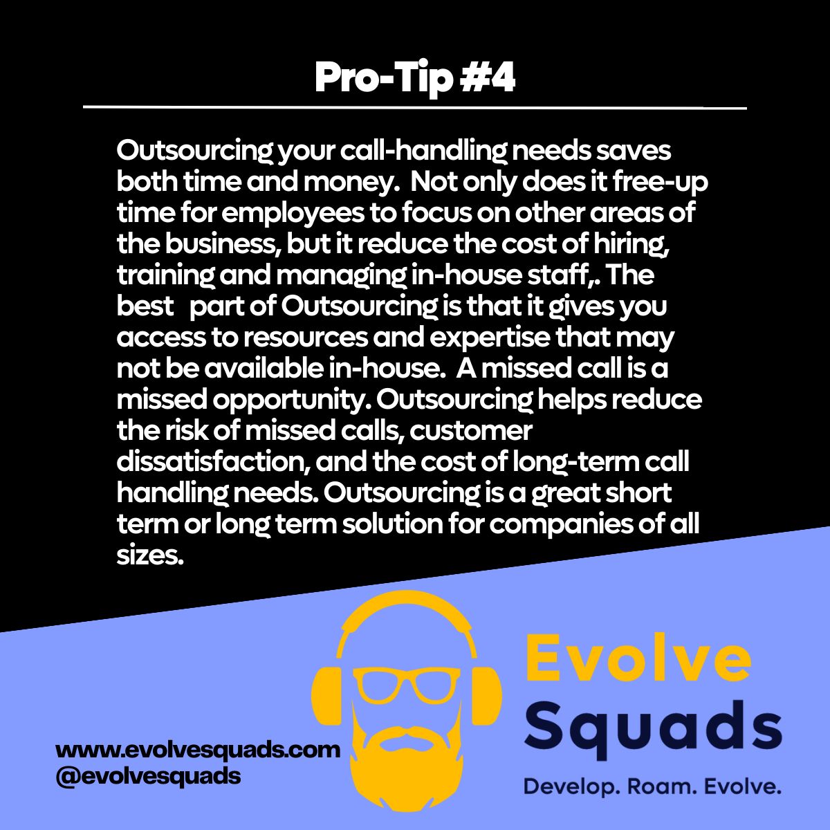 Evolve Squads on LinkedIn: There are so many benefits to Outsourcing ... Evolve Squads on LinkedIn: There are so many benefits to Outsourcing ...