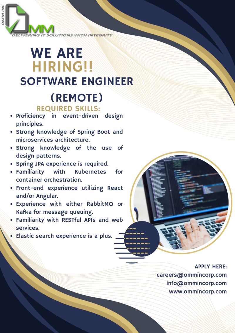 Omm IT Solutions on LinkedIn: #java #springboot #microservices # ... Omm IT Solutions on LinkedIn: #java #springboot #microservices # ...