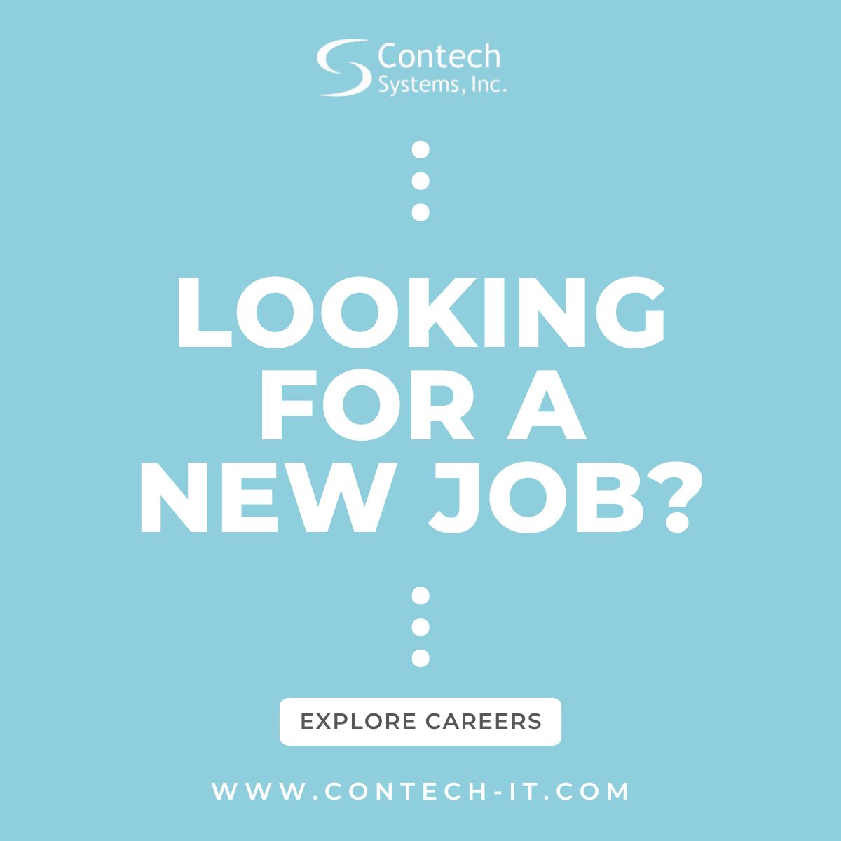 Contech Systems Inc. on LinkedIn: #jobs #hiring #itjobs #openpositions ... Contech Systems Inc. on LinkedIn: #jobs #hiring #itjobs #openpositions ...
