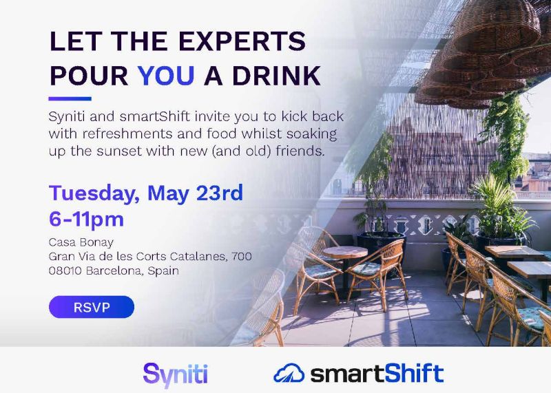 David Williamson on LinkedIn: Syniti | Sapphire Barcelona Reception 2023 David Williamson on LinkedIn: Syniti | Sapphire Barcelona Reception 2023