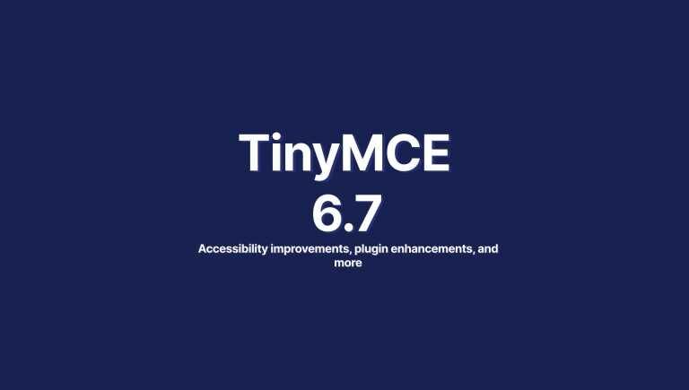 TinyMCE on LinkedIn: TinyMCE 6.7 | TinyMCE latest version release ... TinyMCE on LinkedIn: TinyMCE 6.7 | TinyMCE latest version release ...