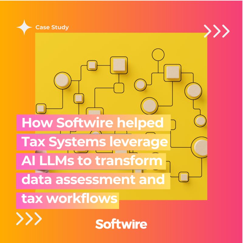 Softwire on LinkedIn: Softwire and Tax Systems collaborated to harness ... Softwire on LinkedIn: Softwire and Tax Systems collaborated to harness ...