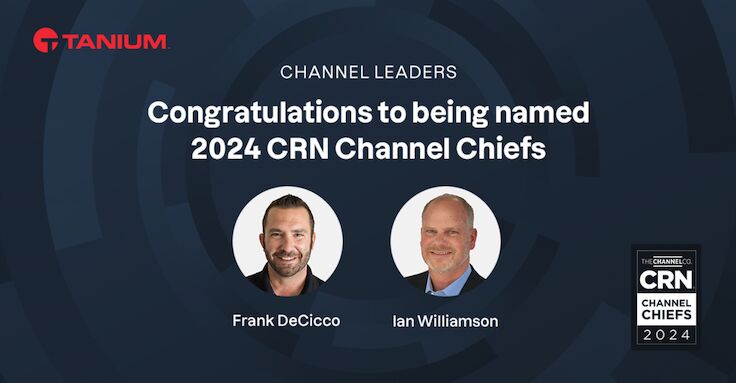 Stewart McGee on LinkedIn: 2024 CRN Tanium Channel Chiefs | Tanium Stewart McGee on LinkedIn: 2024 CRN Tanium Channel Chiefs | Tanium