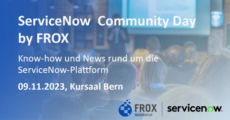 FROX AG auf LinkedIn: #genai #servicenow #vancouver #newrelease # ... FROX AG auf LinkedIn: #genai #servicenow #vancouver #newrelease # ...