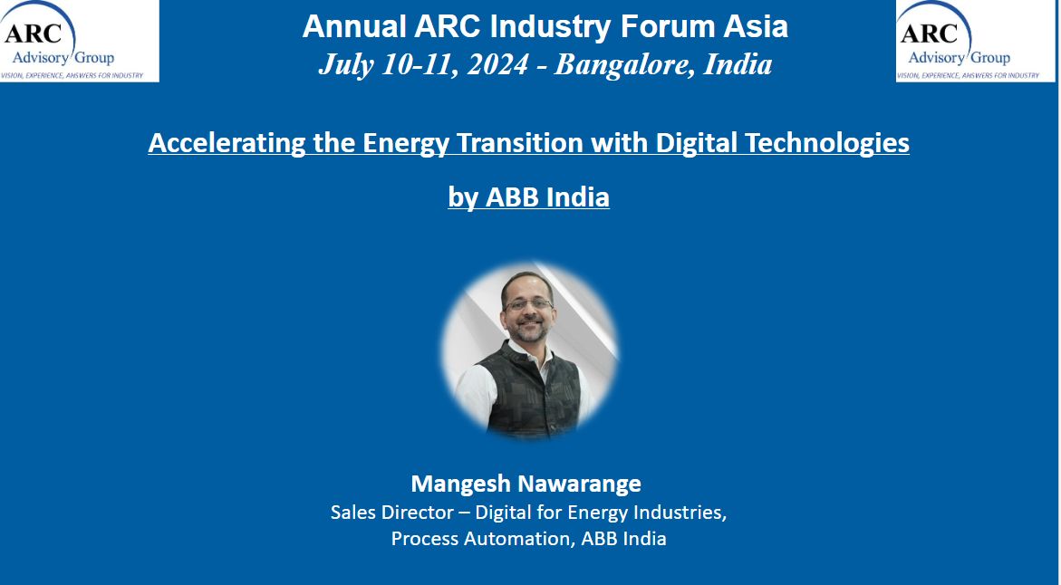 ARC Advisory Group on LinkedIn: #arcforum ARC Advisory Group on LinkedIn: #arcforum