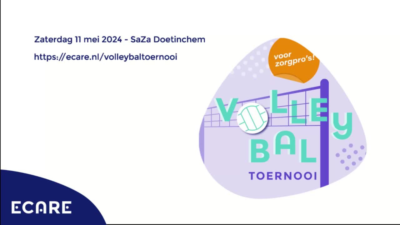 Ecare op LinkedIn: #ecare #volleybaltoernooi #zorgprofessionals Ecare op LinkedIn: #ecare #volleybaltoernooi #zorgprofessionals