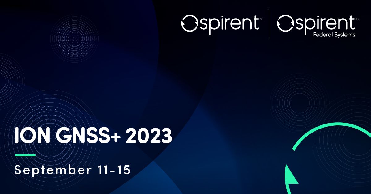 Spirent Communications on LinkedIn: #gnss #iongnss #pnt Spirent Communications on LinkedIn: #gnss #iongnss #pnt