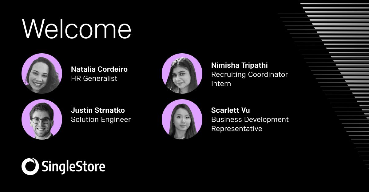 SingleStore on LinkedIn: #singlestore #hiring #tech #sftech #jobs # ... SingleStore on LinkedIn: #singlestore #hiring #tech #sftech #jobs # ...