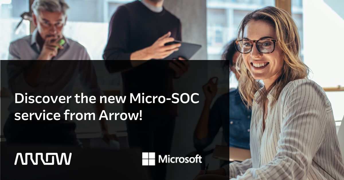 Arrow ECS EMEA on LinkedIn: Managed micro-SOC service | Arrow ECS UK Arrow ECS EMEA on LinkedIn: Managed micro-SOC service | Arrow ECS UK