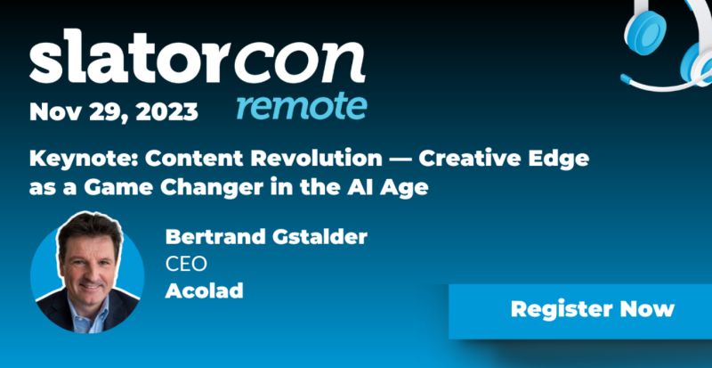 Bertrand GSTALDER on LinkedIn: #ai #contentcreation #slatorconremote # ... Bertrand GSTALDER on LinkedIn: #ai #contentcreation #slatorconremote # ...