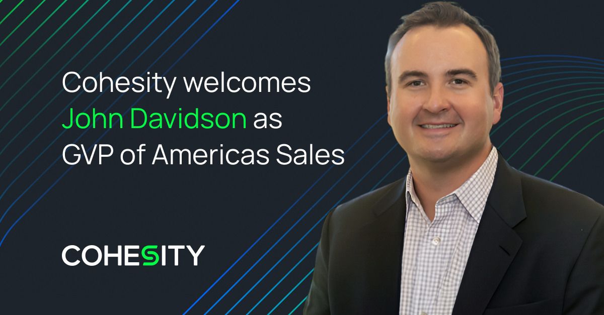 Jason Krapf on LinkedIn: #cohesity Jason Krapf on LinkedIn: #cohesity