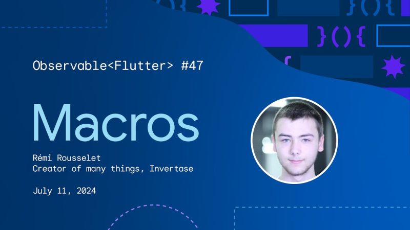 Flutter Dev on LinkedIn: Rewriting freezed with Macros | Observable ... Flutter Dev on LinkedIn: Rewriting freezed with Macros | Observable ...