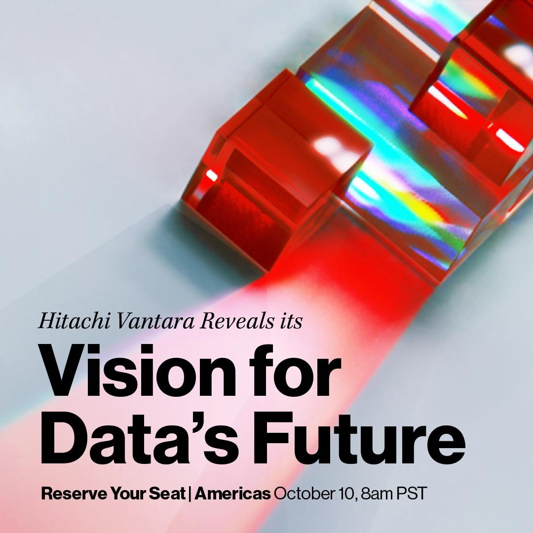 Alex Bouju on LinkedIn: In October, Hitachi Vantara will announce an ... Alex Bouju on LinkedIn: In October, Hitachi Vantara will announce an ...