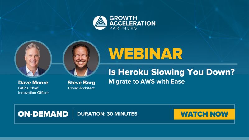 Growth Acceleration Partners on LinkedIn: #webinar #ondemand #heroku # ... Growth Acceleration Partners on LinkedIn: #webinar #ondemand #heroku # ...