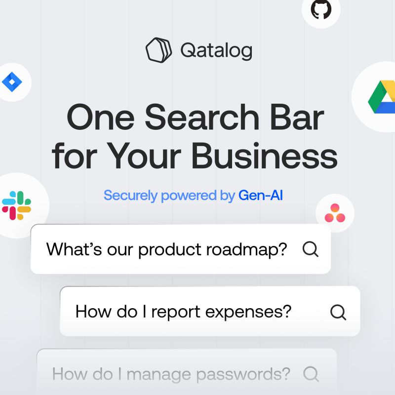 Qatalog on LinkedIn: Enterprise AI Search & Assistant Software | Qatalog Qatalog on LinkedIn: Enterprise AI Search & Assistant Software | Qatalog