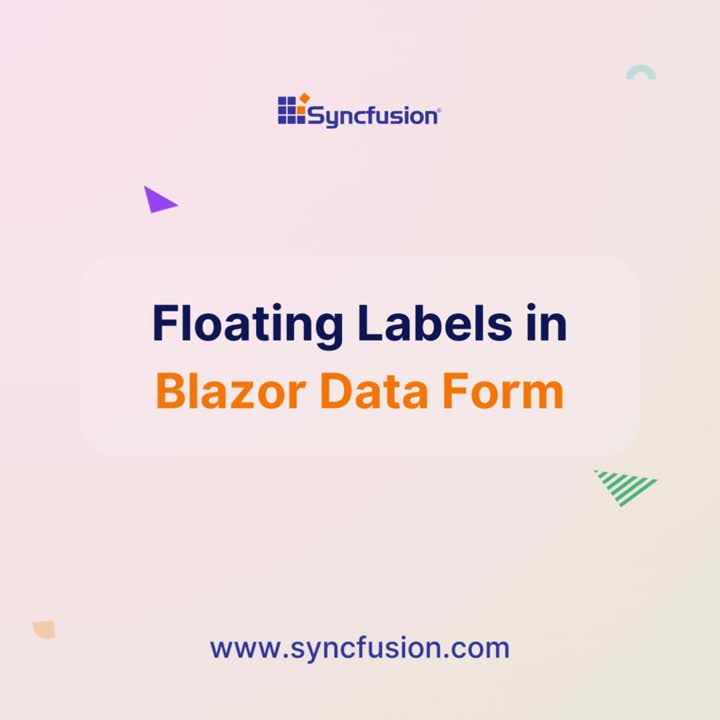 Syncfusion on LinkedIn: #blazor #dataform #editor #form Syncfusion on LinkedIn: #blazor #dataform #editor #form