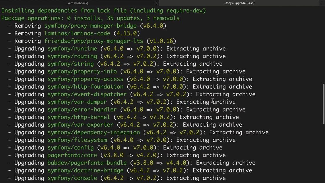SymfonyCasts on LinkedIn: Upgrading to Symfony 7 SymfonyCasts on LinkedIn: Upgrading to Symfony 7