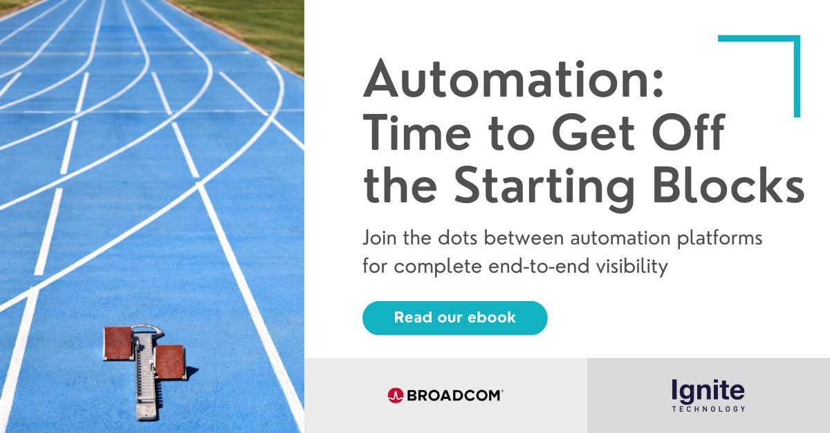 Ignite Technology on LinkedIn: #automation #aai #broadcom # ... Ignite Technology on LinkedIn: #automation #aai #broadcom # ...
