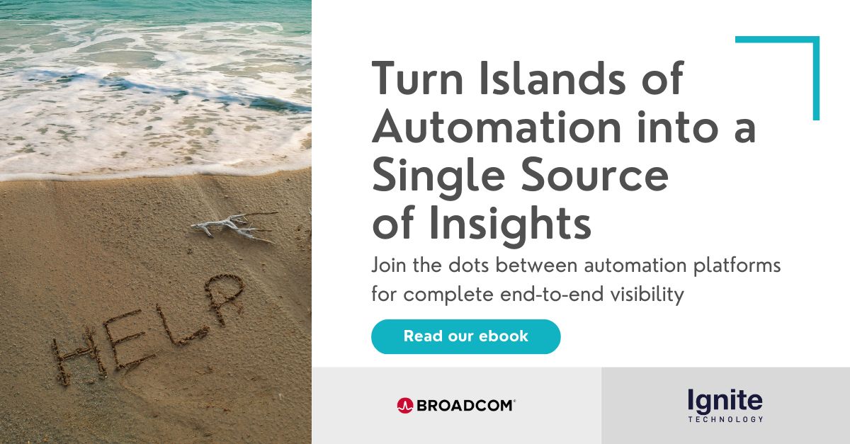 Ignite Technology on LinkedIn: #automation #aai #broadcom # ... Ignite Technology on LinkedIn: #automation #aai #broadcom # ...