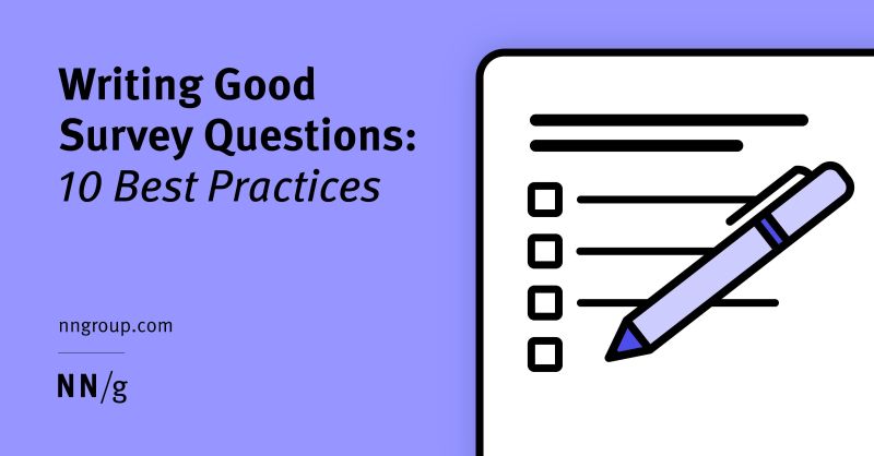 Dan Toma on LinkedIn: Writing Good Survey Questions: 10 Best Practices Dan Toma on LinkedIn: Writing Good Survey Questions: 10 Best Practices